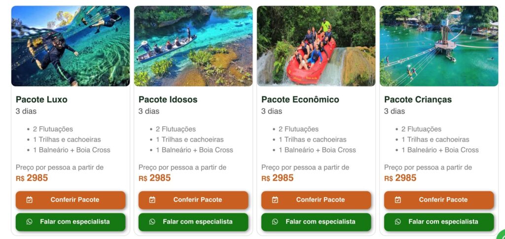 Como viajar para bonito MS: guia completo para sua viagem